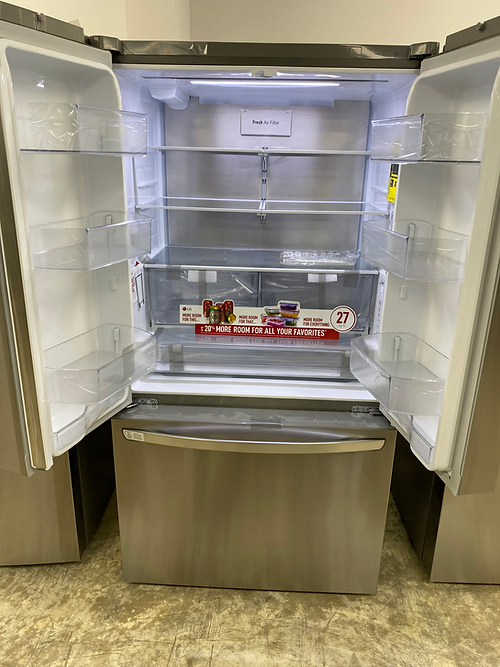 27 cu. ft. Smart Counter-Depth MAX French Door Refrigerator ...