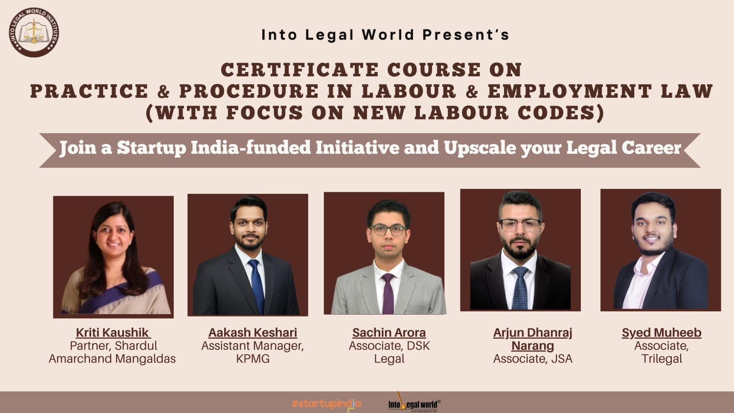 CERTIFICATE COURSE ON LABOUR & EMPLOYMENT LAW | Intolegalworld