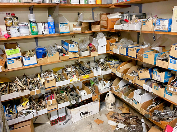 Aircraft Parts Storage Rack