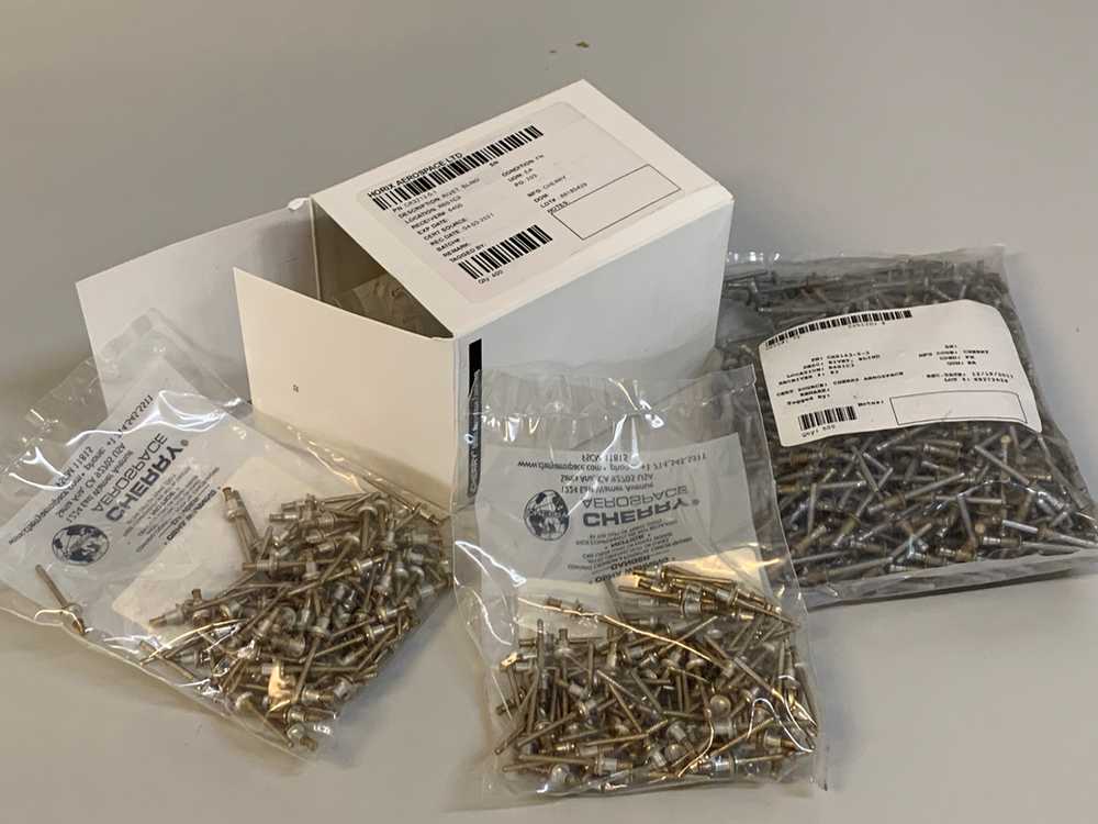 Alternate Part Numbers: Airbus and Leonardo Titanium blind Rivets