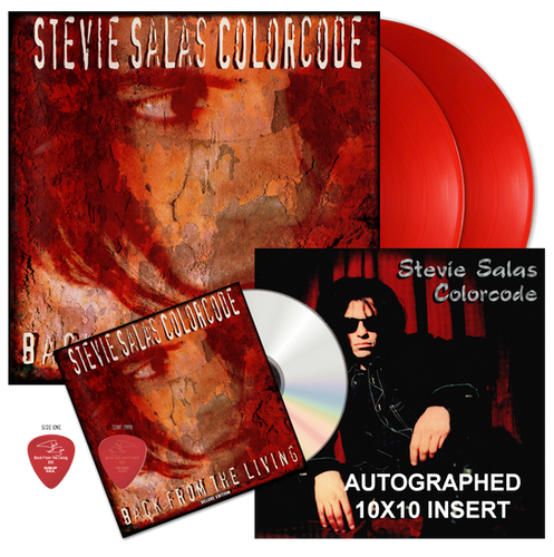 Stevie Salas Colorcode - Back From The Living (Deluxe Edition) SIGNED ...