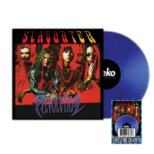 Slaughter - Revolution - DELUXE LP (Blue) | Deko Entertainment