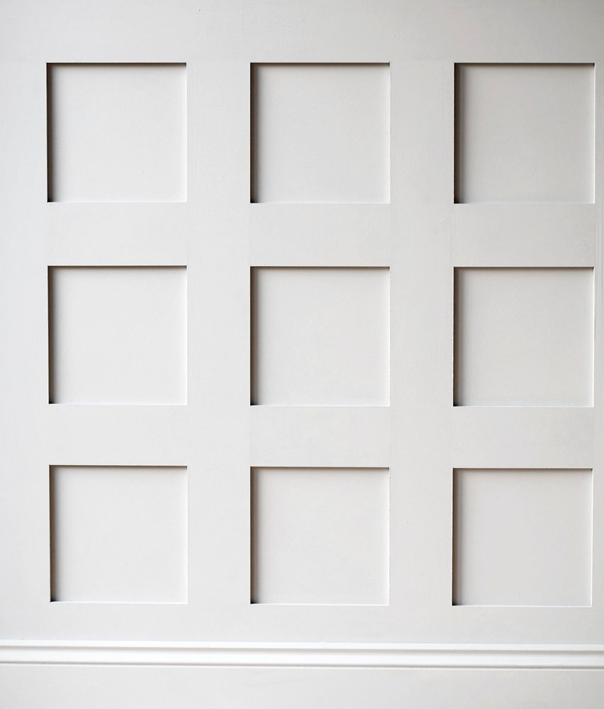 Chunky square panelling