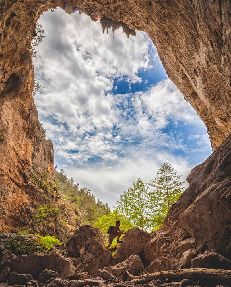 Adventuring at Tonto Natural Bridge