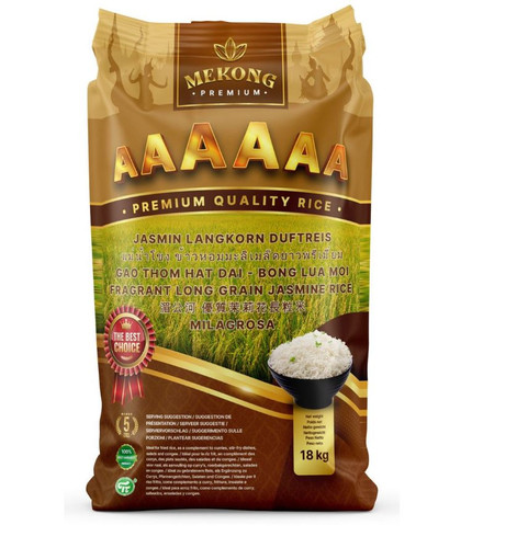 Reis Jasmin Langkornreis MEKONG gold PREMIUM 6A 18kg | Asiaz 123