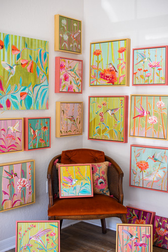 Birds in Bloom Commission | Emma Carr Art