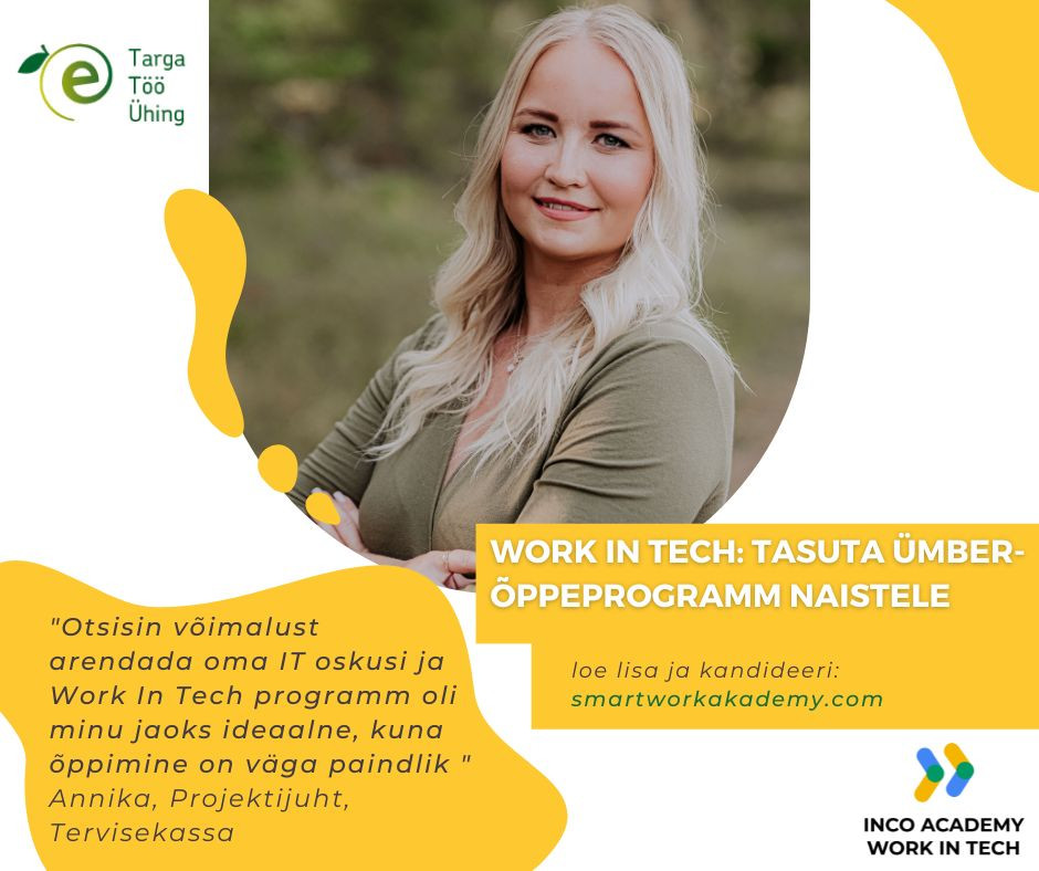 Work In Tech Estonia | Smartworkacademy