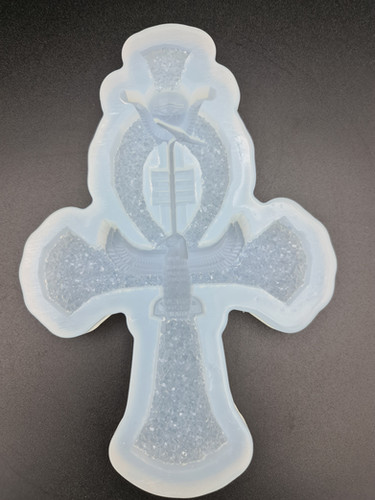 Druzy Ankh mold | JadeysArt