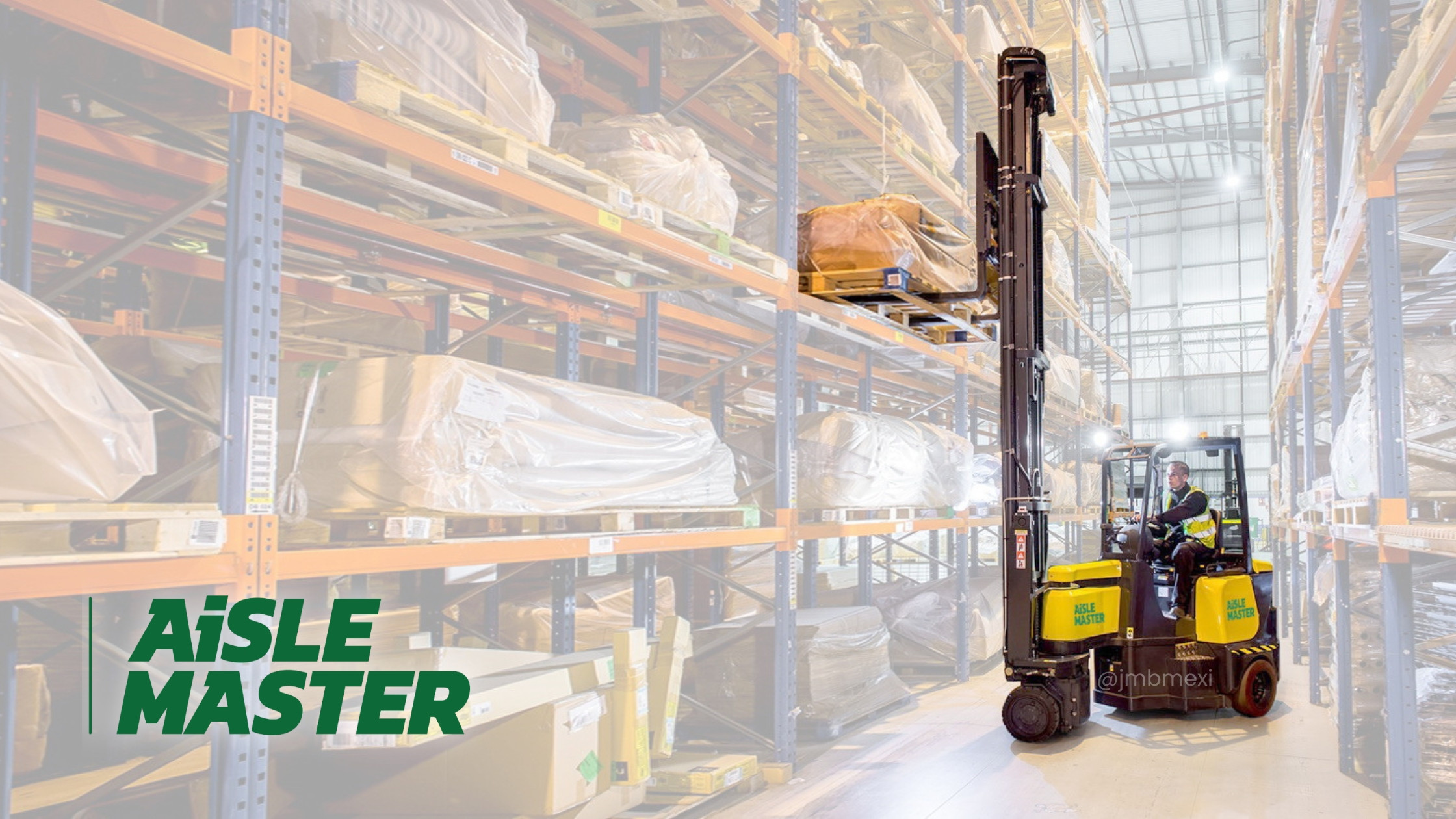 Todo lo que necesitas saber sobre el montacargas articulado Aisle Master
