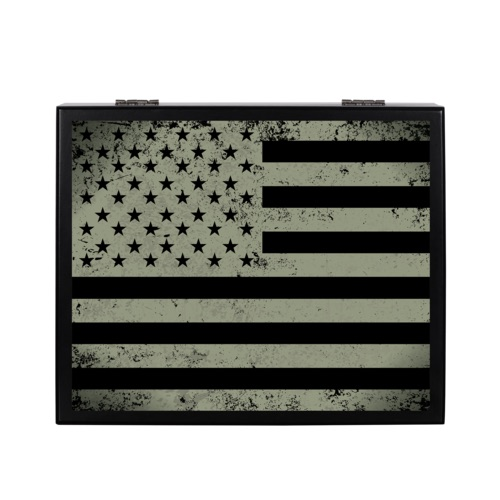 Military Flag Humidor Set with 10 Premium Cigars | POINT BREAK CIGARS