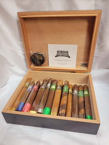 The Connoisseur Selection: Humidor Set with 20 Premium Cigars. CLICK TO ...