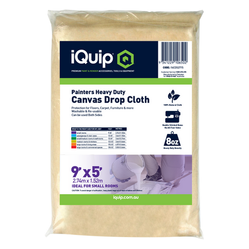 Painters Heavy Duty Canvas Drop Cloth | landingpage
