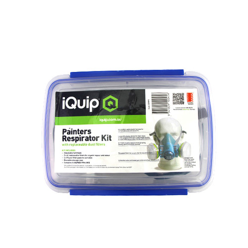 iQuip Painters Respirator P2 Kit With Replacement Filters | landingpage