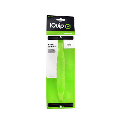 iQuip Poly Hand Sander | landingpage