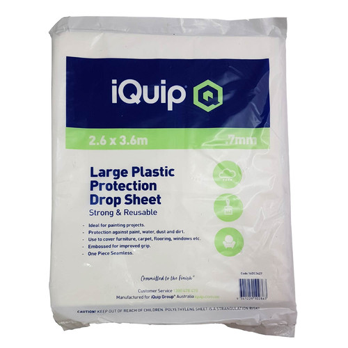 iQuip Plastic Drop Sheet | landingpage