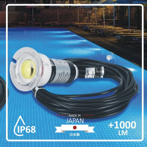 Pool 1.5"Return Fitting Underwater RGB LED Light JPS-C ( Made In Japan ...