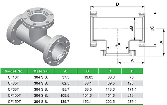 Vacuum Tees | Yunmu Technology
