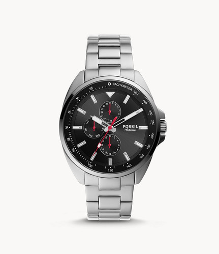 Fossil Autocross Multifunction Stainless Steel Men's Watch | Allure Jewelry