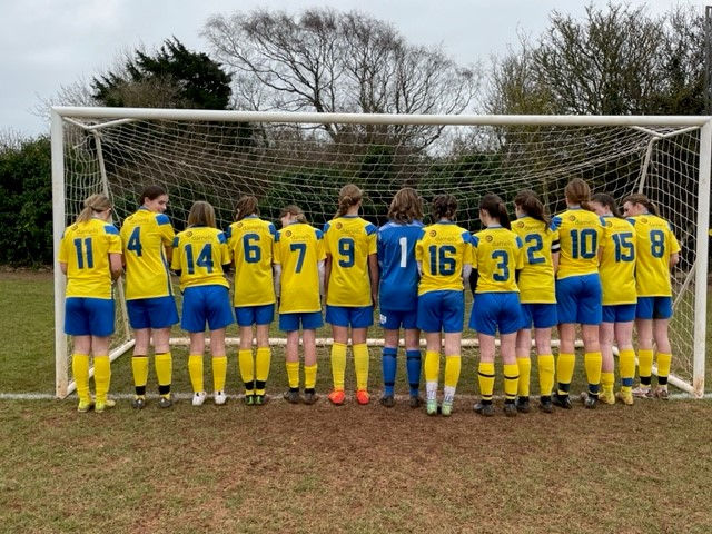 Sponsoring Torquay United Girls U14 football kit