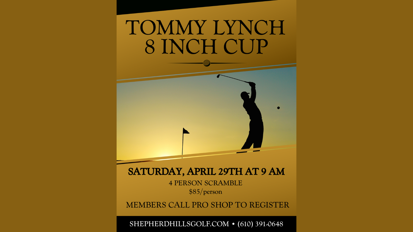 Tommy Lynch 8 Inch Cup | Shepherd Hills Club