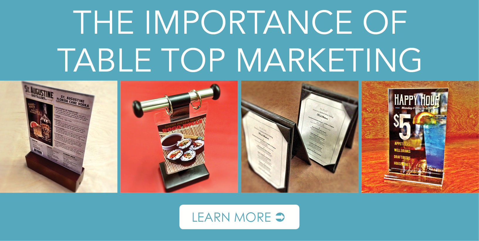 The Importance of Table Top Marketing | Custom Menu Covers | Restaurant ...