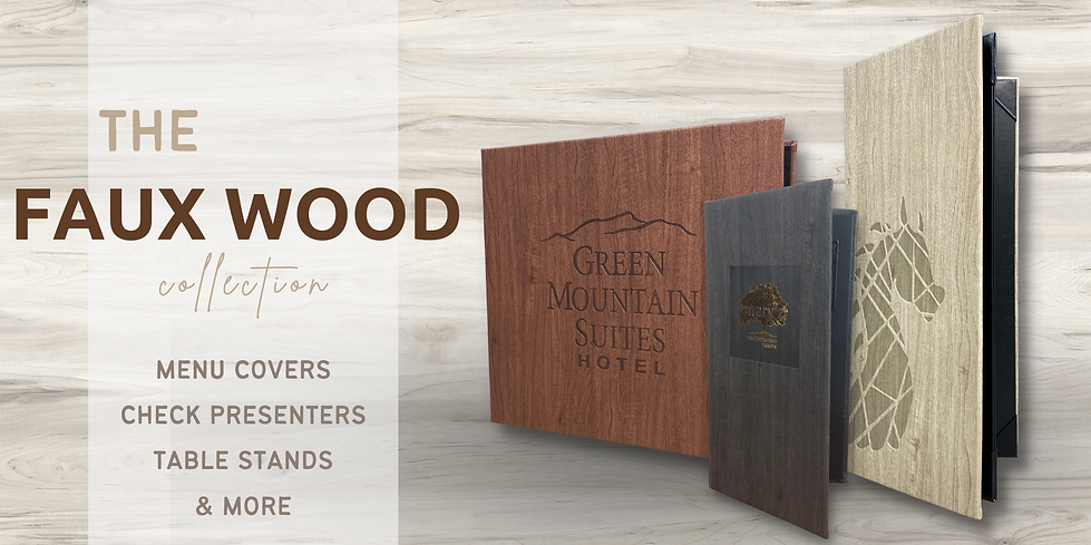 Menu Covers | Menu Boards | Ring Binders |Menu Designs