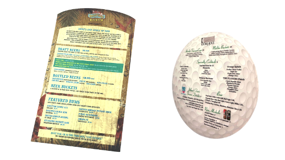 How to Design Your Next Pool Menu