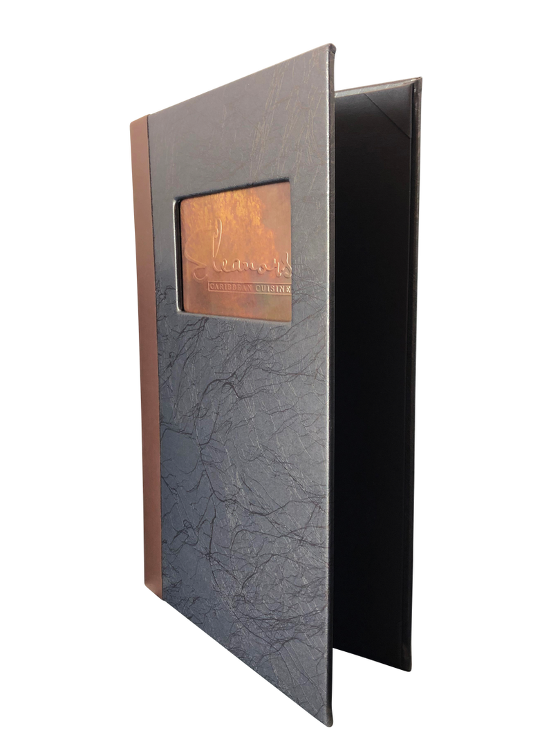 Copper & Aluminum Menu Covers | Menu Designs | United States