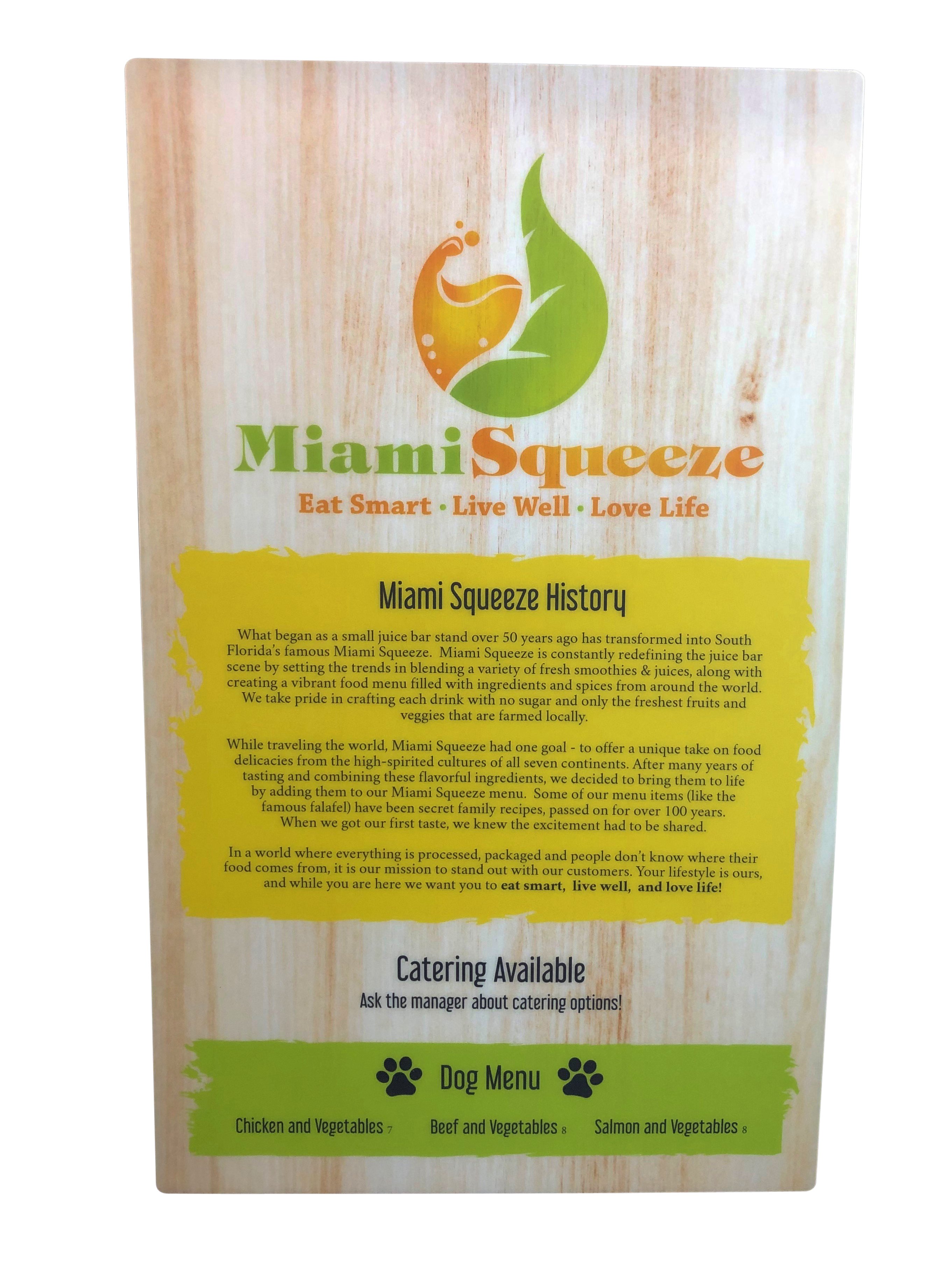 SYNTHETIC | Menu Designs