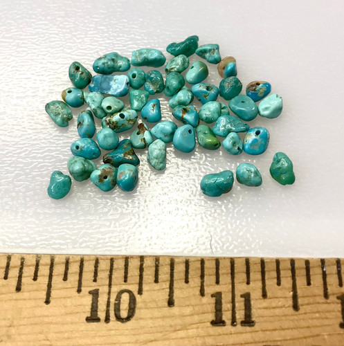 Drilled natural Turquoise nuggets | VStudstill Designs