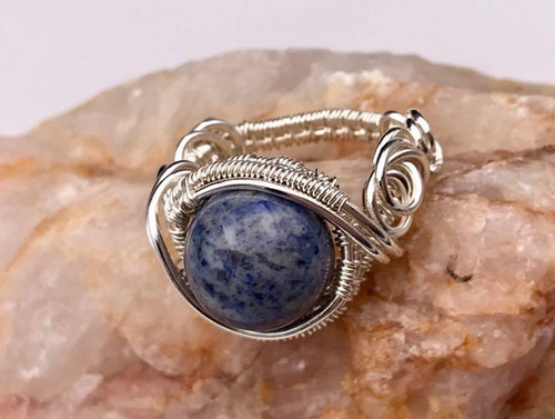 Dumortierite ring | VStudstill Designs