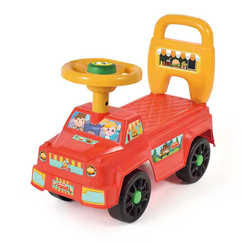 Carros Montable Con Timón rojo Para Niños | Jugando y Educando