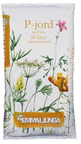P-Jord med lera 50 liter | Emmaljunga
