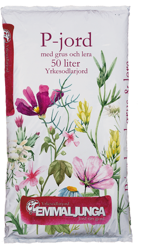P-Jord med grus och lera 50 liter | Emmaljunga