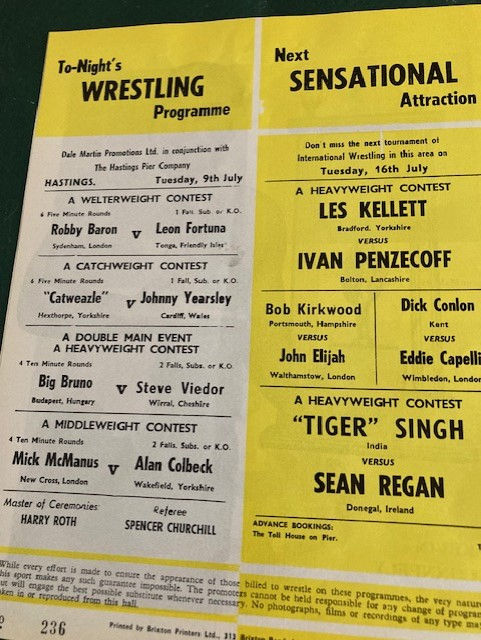 POSTER DATED FOR NEWSLETTER-9TH JULY! | Talkwrestling