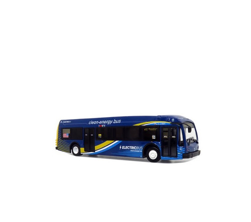 87-0263 / 1:87 HO scale Proterra Transit bus MTA New York City Iconic ...