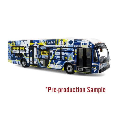 87-0564 1:87 HO Scale Nova Bus LFSe ElectricTransit Bus: Halifax ...