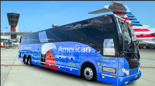 87-0449 / 1:87 Prevost H3-45 Coach Landline / American Airlines ...