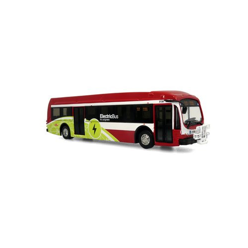 87-0304 1:87 HO scale Proterra TTC Toronto Transit Electric bus ...