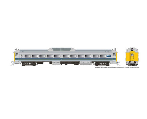 016843 HO SCALE Rapido RDC-9 VIA Rail DCC/Sound #6006 | Flagstop Hobbies