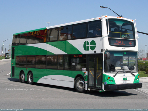 87-TBC 2nd run 1:87 Alexander Dennis Enviro 500 double decker bus GO ...