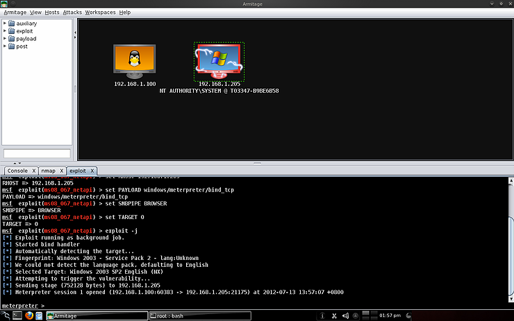 Armitage — Metasploit Made Easy