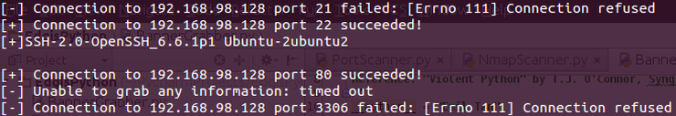 Port Scanning & Banner Grabbing Using Python