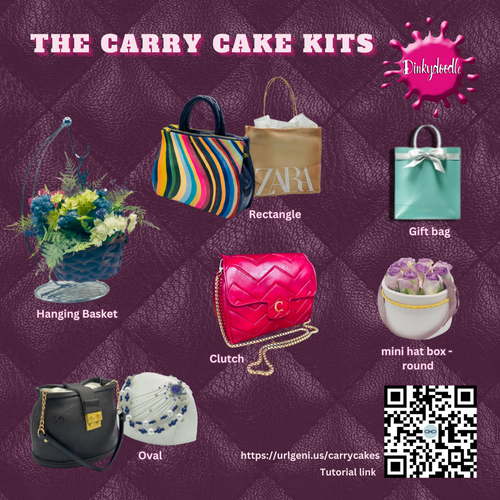 The Carry Cake Kits | Dinkydoodle Designs