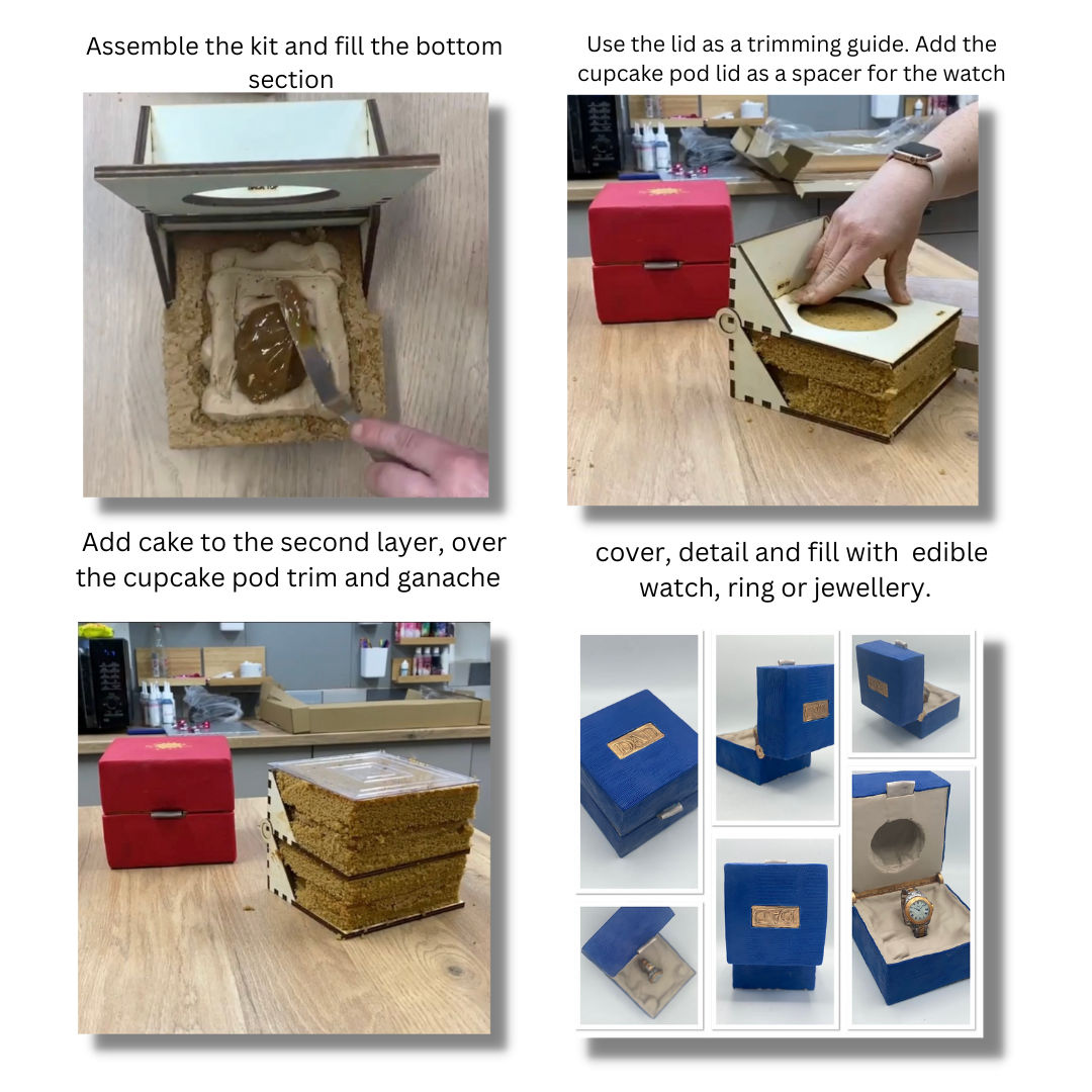 open-and-close-watch-box-cake-and-class