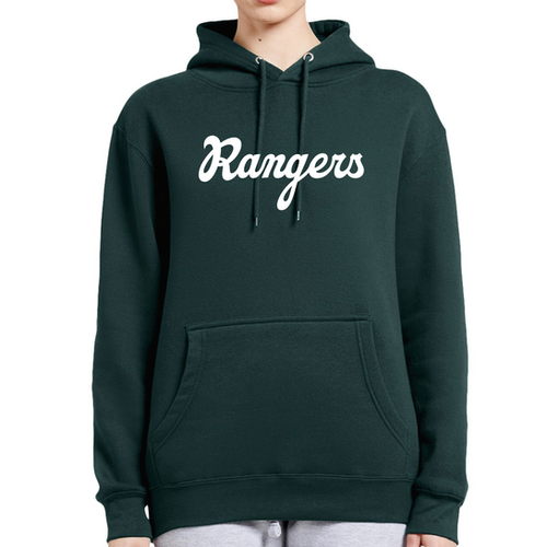 Rangers Script Hoodie | Forest Hills Outfitt