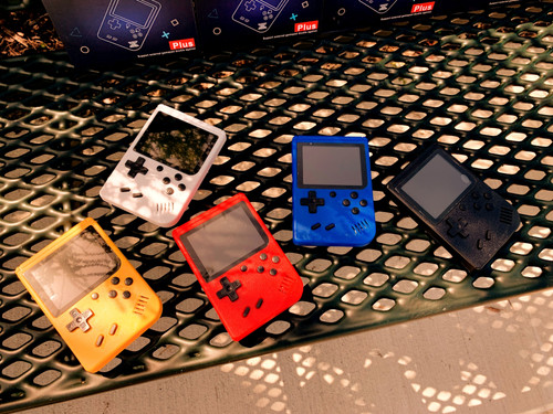 Vibrant Retro Gaming Device | RetroAsobi