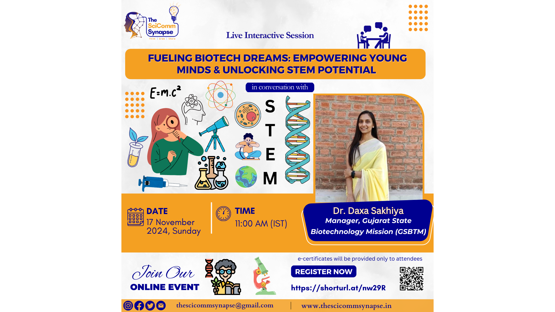 Fueling Biotech dreams: Empowering Young minds & Unlocking STEM potentials | The SciComm Synapse