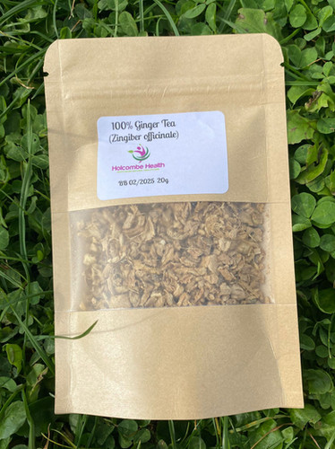 100% Ginger Tea - 20g | Holcombe Health
