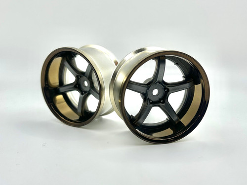 WORK EMOTION T5R 2P WHEEL DEEP CONCAVE OFFSET 8mm Bronze Gray Metallic ...